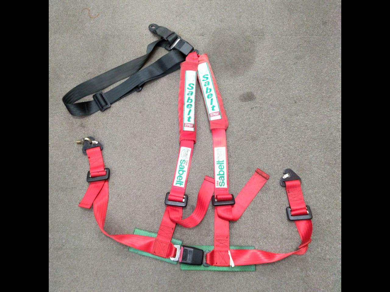 TRW Sabelt ランチア デルタ インテグラ-レ ワールドチャンピオン 10周年モデル 3点式シートベルト | カー用品 シート その他 ...