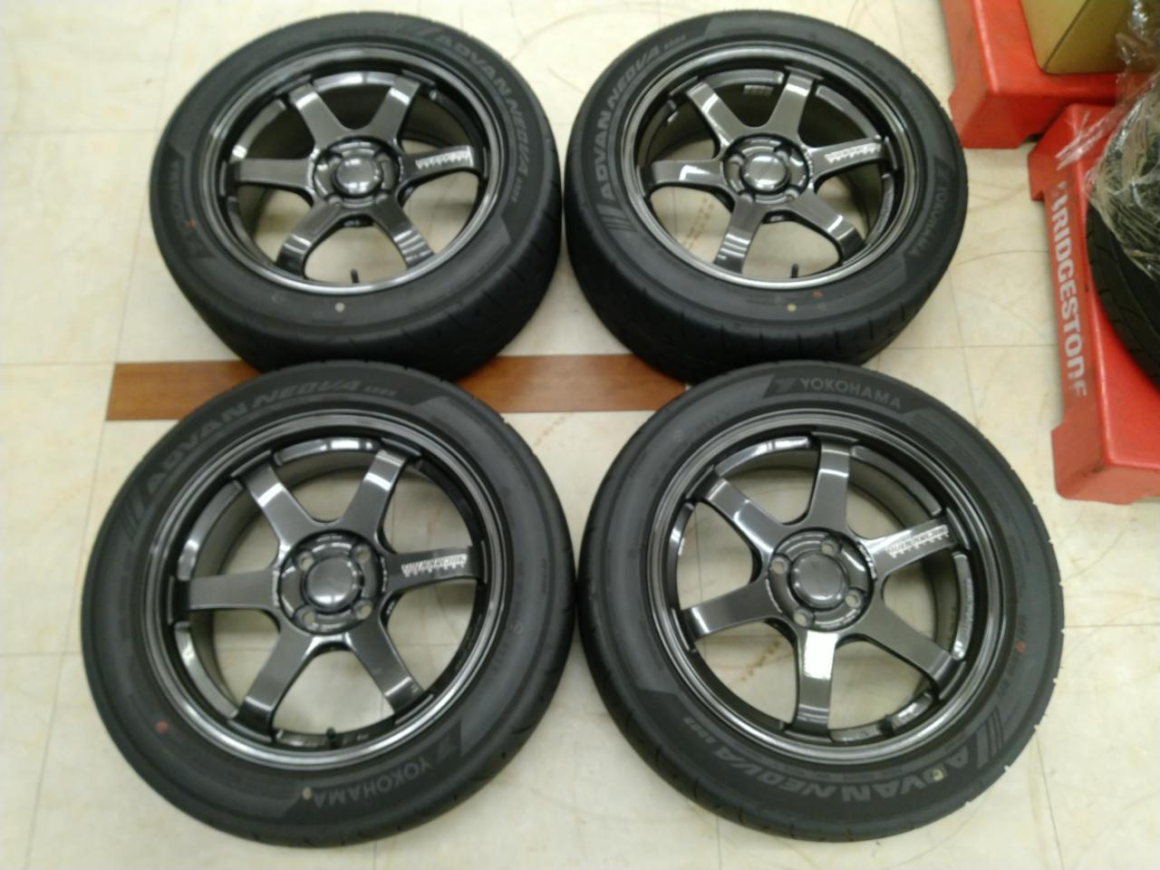 【RAYS(レイズ)】VOLK RACING TE37 SONIC+【YOKOHAMA】ADVAN NEOVA AD09 | 中古品 ...