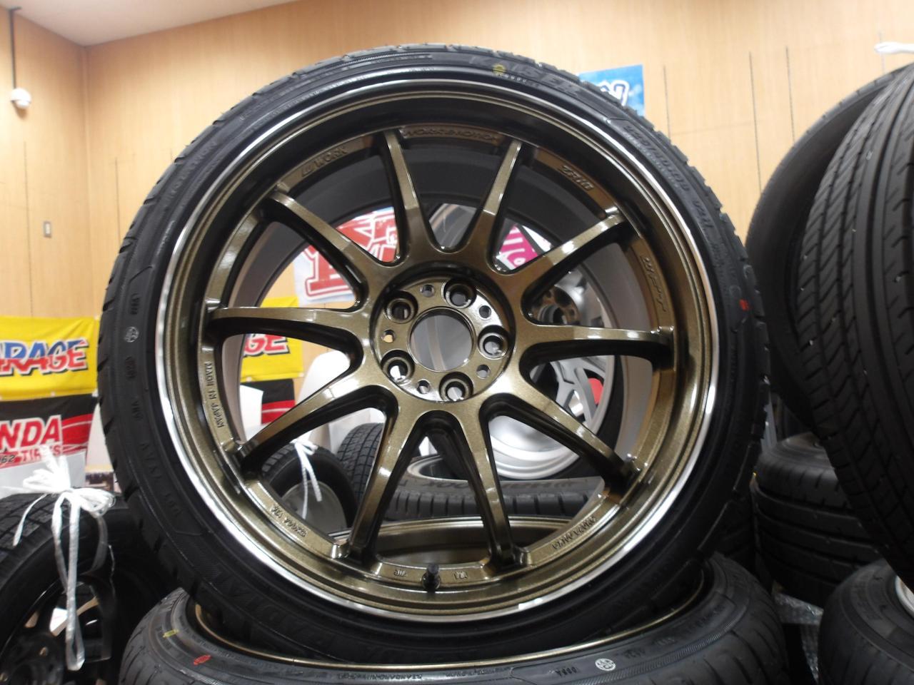 新品セット♪ WORK EMOTION ZR10 + KENDA KR20 【86・BRZに!!】 | カー用品 タイヤホイールセット 18 ...