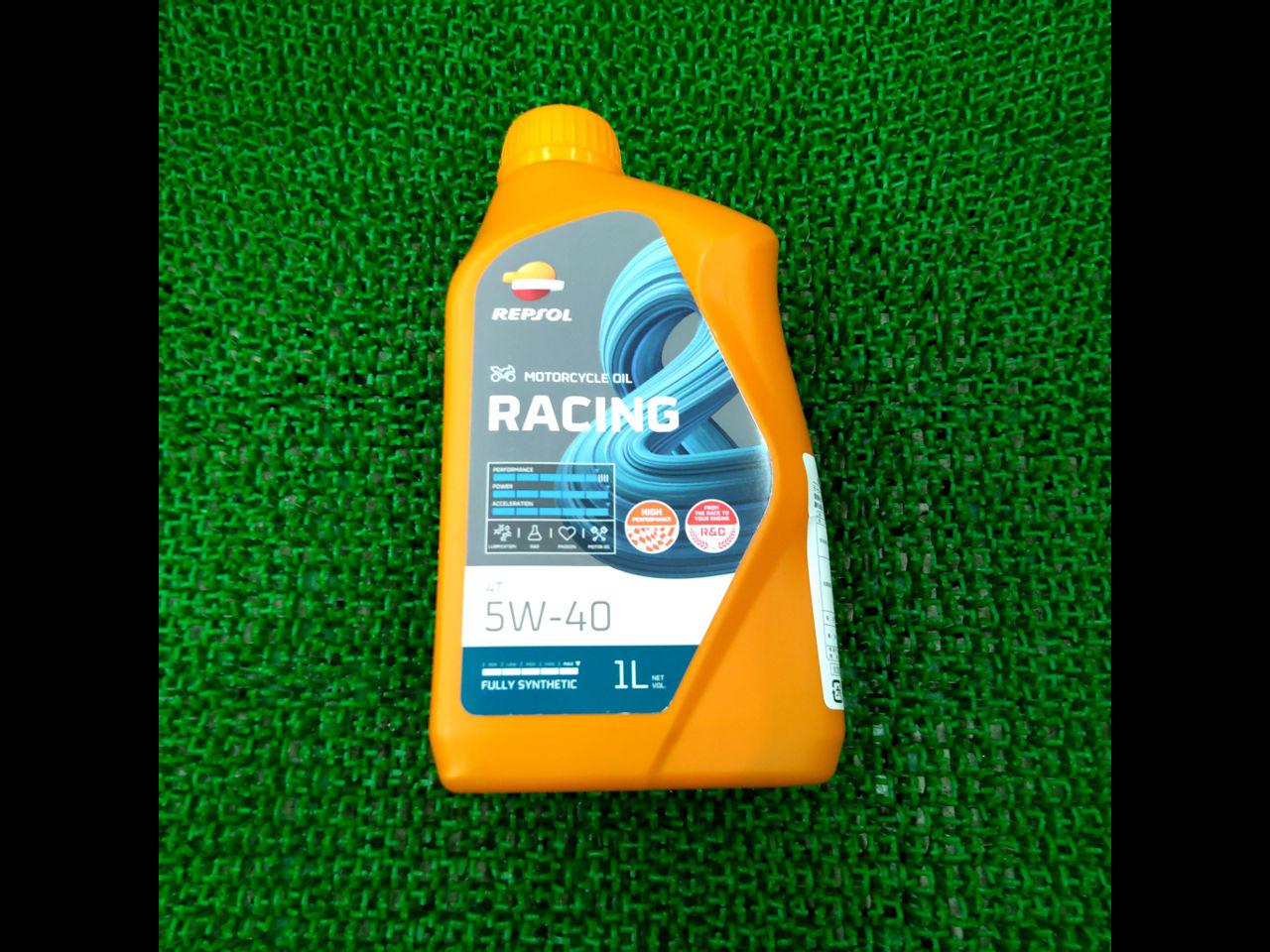 REPSOL RACING 4T 5W-40 1L | 新古品 | アップガレージ ライダース北戸田店 | バイク用品 ケミカル・オイル ...