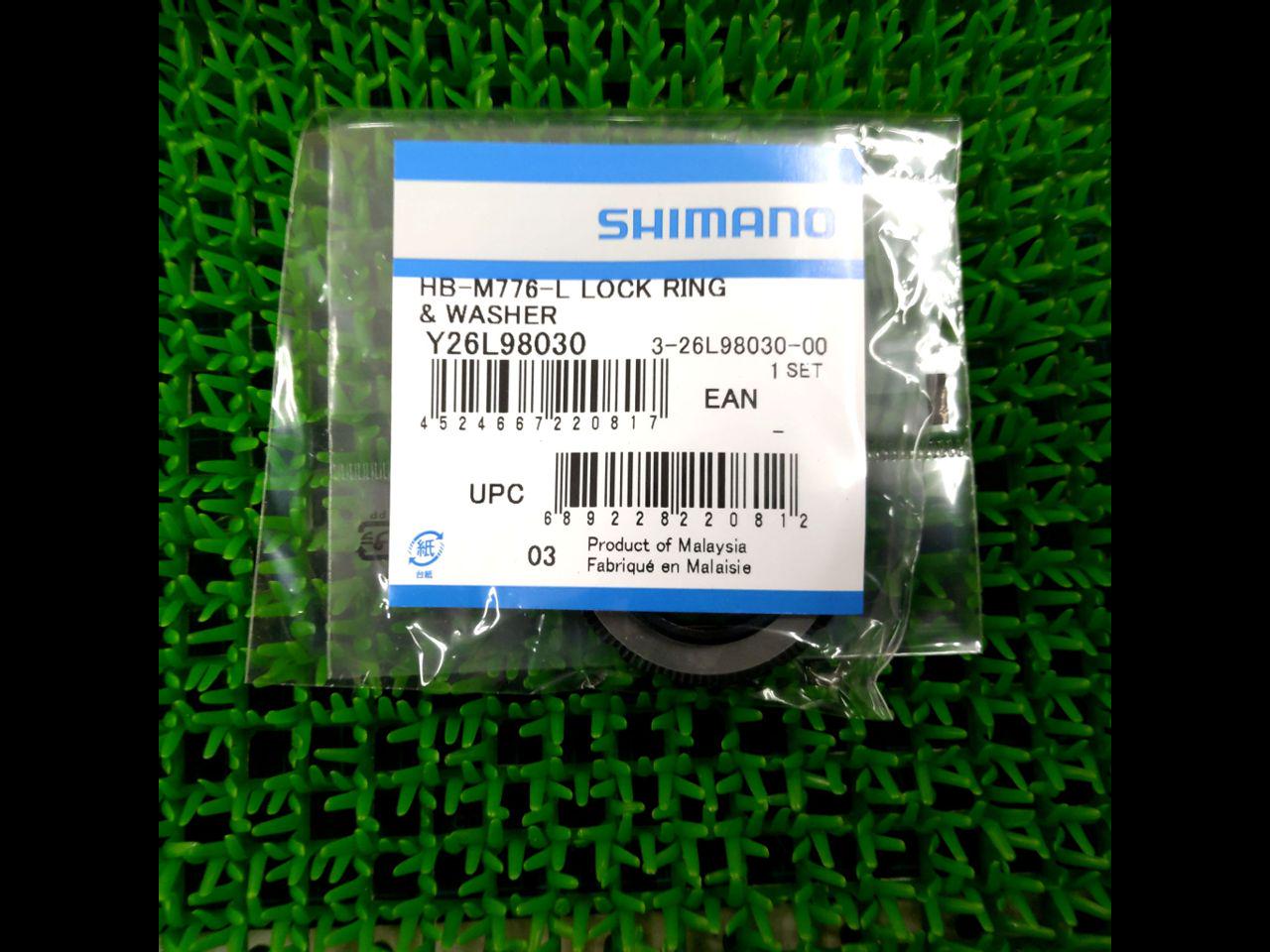 SHIMANO HB-M776-L ロックリング&ワッシャー Y26L98030 | その他パーツを通販で購入する | 中古自転車・自転車 ...