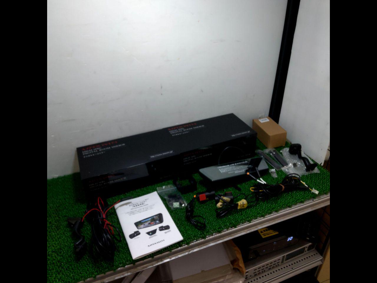 MAXWIN MDR-C003B2 + MR-KIT02 車内設置型純正交換式ミラー型前後ドライブレコーダー + セーフティーセンサー車対応取付ブラケット | カー用品 カーAVアクセサリー ...