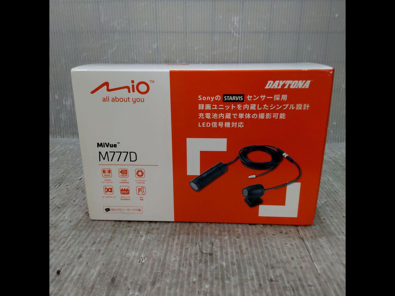デイトナ MIO ドライブレコーダー M777D | 中古品 | アップガレージ 浜松インター店 | バイク用品 その他(バイク用品) その他バイク用品(二輪)を通販で購入する | 中古カー ...