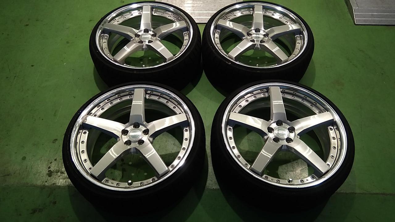 ☆値下げしました☆WORK GNOSIS GR 203+MINERVA F105 | カー用品 タイヤホイールセット 20インチタイヤホイール ...