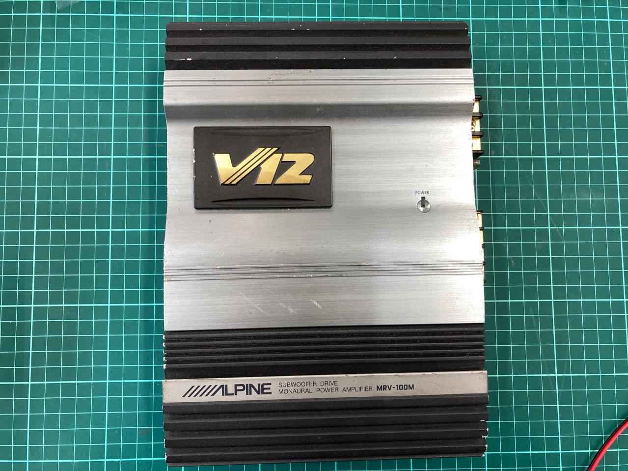 ALPINE MRV-100M | 中古品 | アップガレージ 秋田店 | カー用品 アンプを通販で購入する | 中古カー＆バイク用品の販売 ...