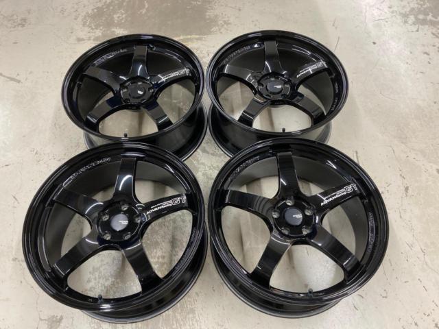 【YOKOHAMA(ヨコハマ)】ADVAN(アドバン) GT Premium Version レーシンググロスブラック 鍛造ホイール ...