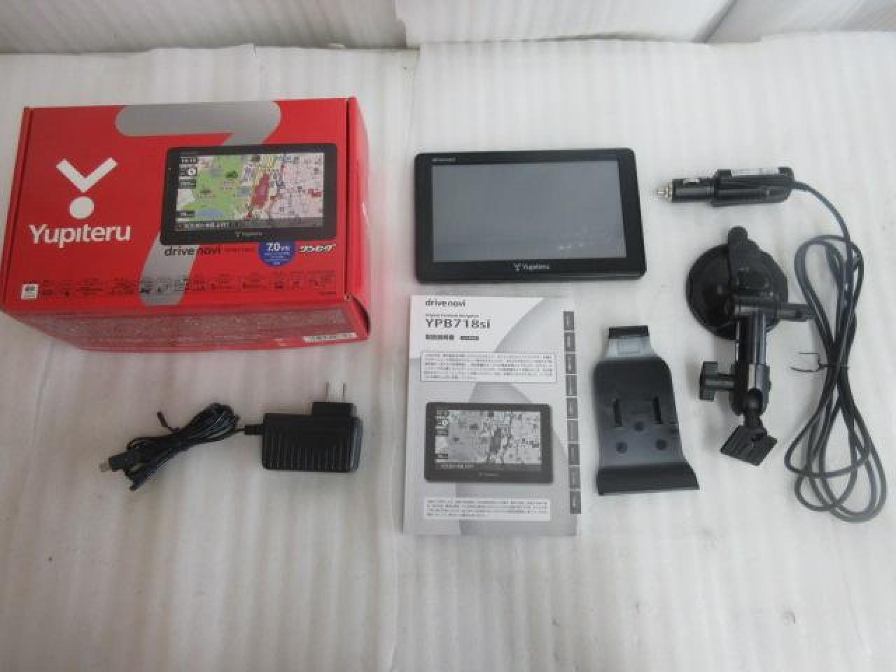 YUPITERU YPB718si (X07266) | カー用品 カーナビ(非地デジ） ポータブルナビ(非地デジ)を通販で購入する | 中古カー＆バイク用品の販売ならアップガレージ