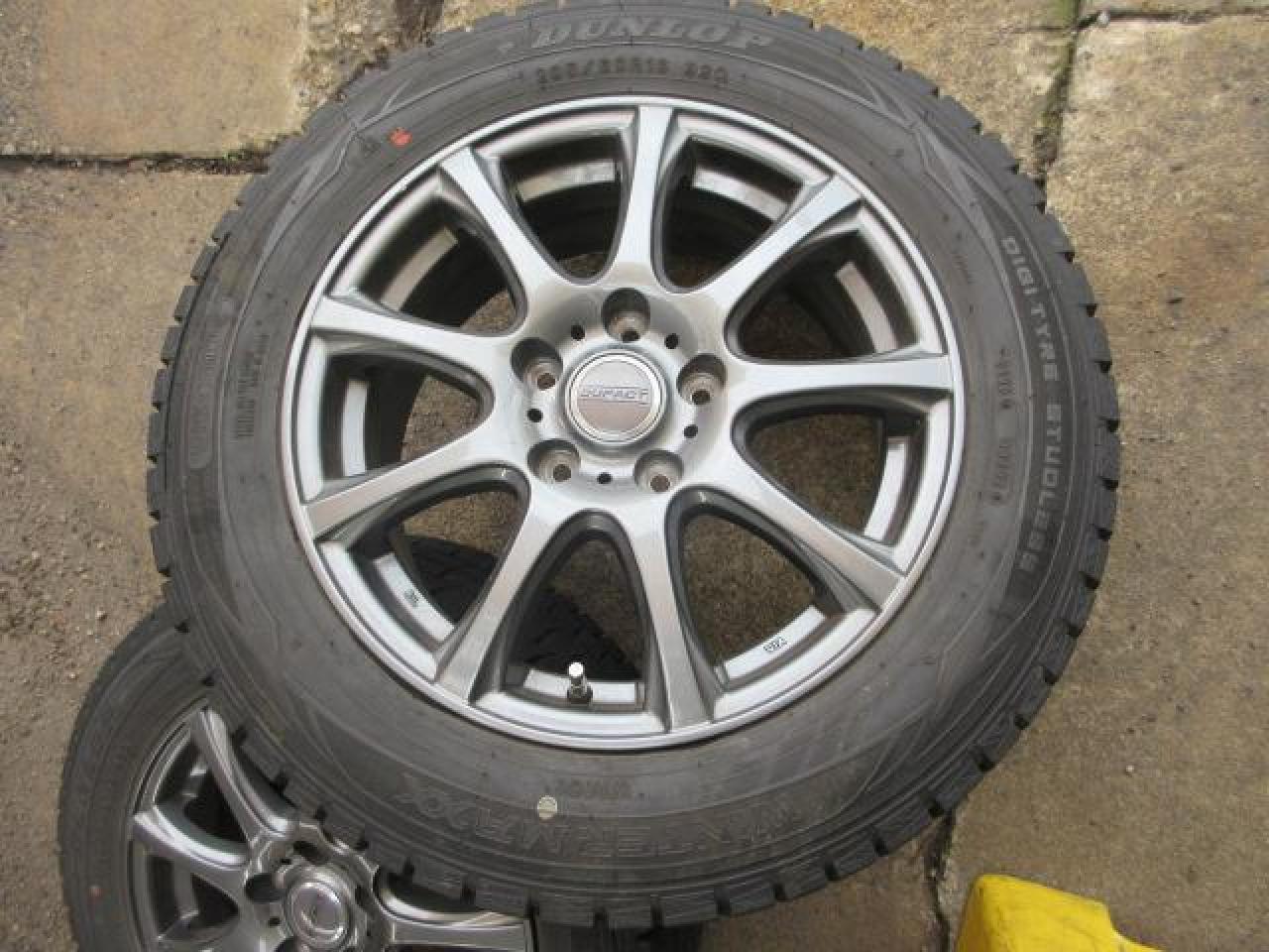 DUNLOP DUFACT DS9 + DUNLOP WINTARMAXX WM01 (X07014) | カー用品 スタッドレスタイヤホイールセット 16インチスタッドレスタイヤホイール ...