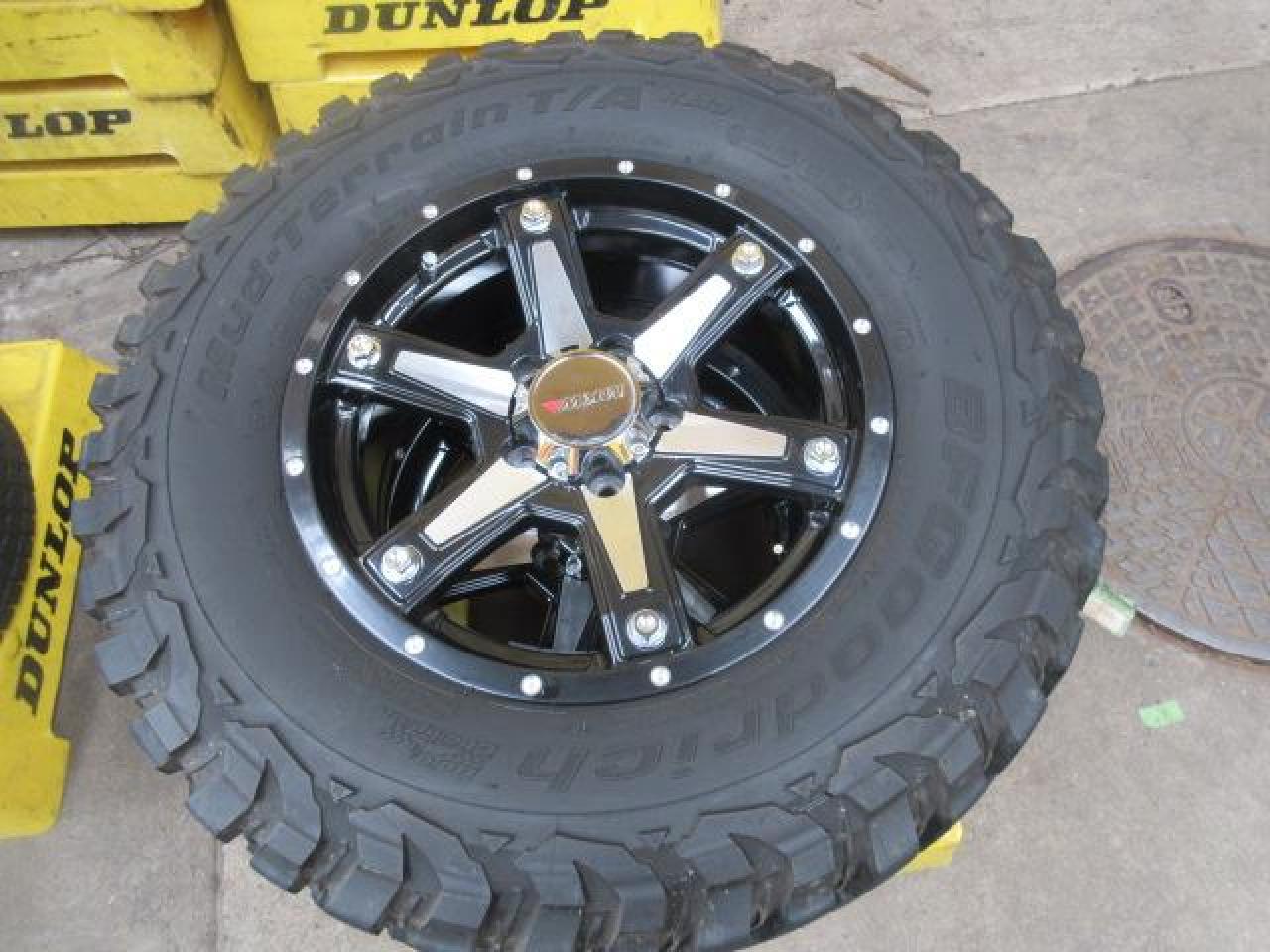 TRISTAR INTERNATIONAL MKW MK-56+BFGoodrich Mud-Terrain T/A KM3 (X07392) | カー用品 タイヤホイールセット 16インチ ...