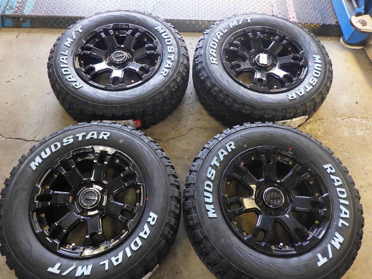 RAYS(レイズ)DAYTONA(デイトナ) FDX F7 + MUDSTAR(マッドスター) RADIAL M/T 225/70R16 ...