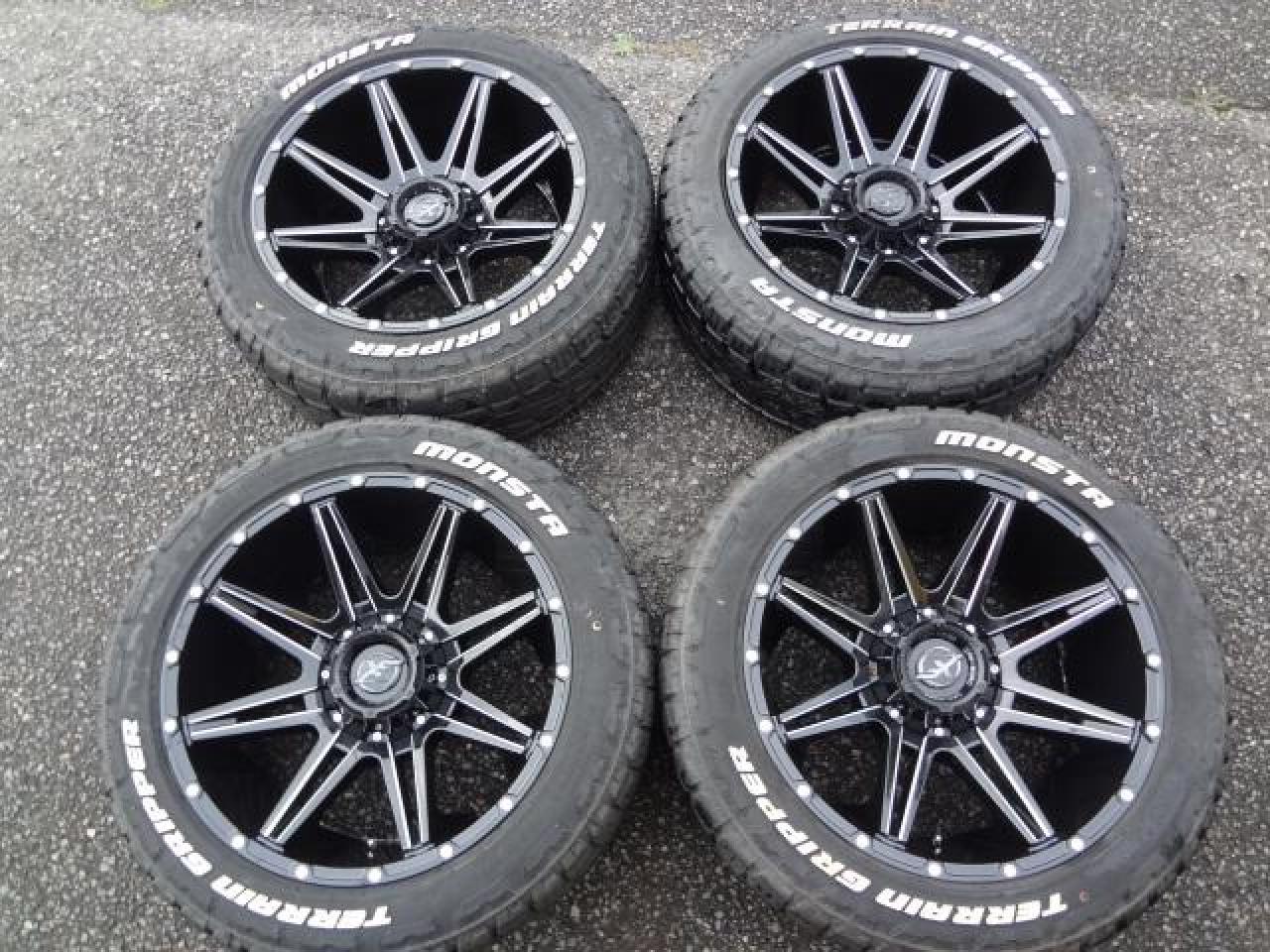 XF OFFROAD XF220+MONSTA TERRAIN GRIPPER 265/50-20 116H XL 4本セット X07121 ...