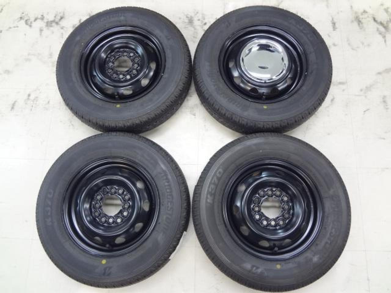 weds neocarrow + BRIDGESTONE K370 145/80-12 80/78N LT 12インチタイヤホイール4本 | カー用品 タイヤホイールセット 12インチタイヤ ...