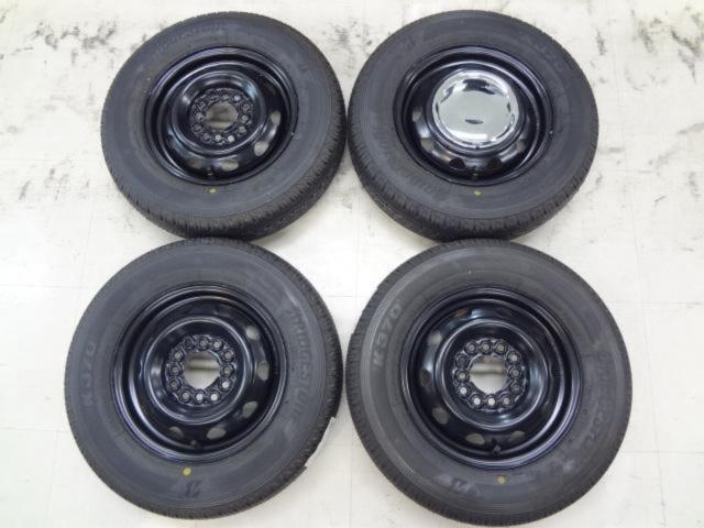 weds neocarrow + BRIDGESTONE K370 145/80-12 80/78N LT 12インチタイヤホイール4本 | カー用品 タイヤホイールセット 12インチタイヤ ...