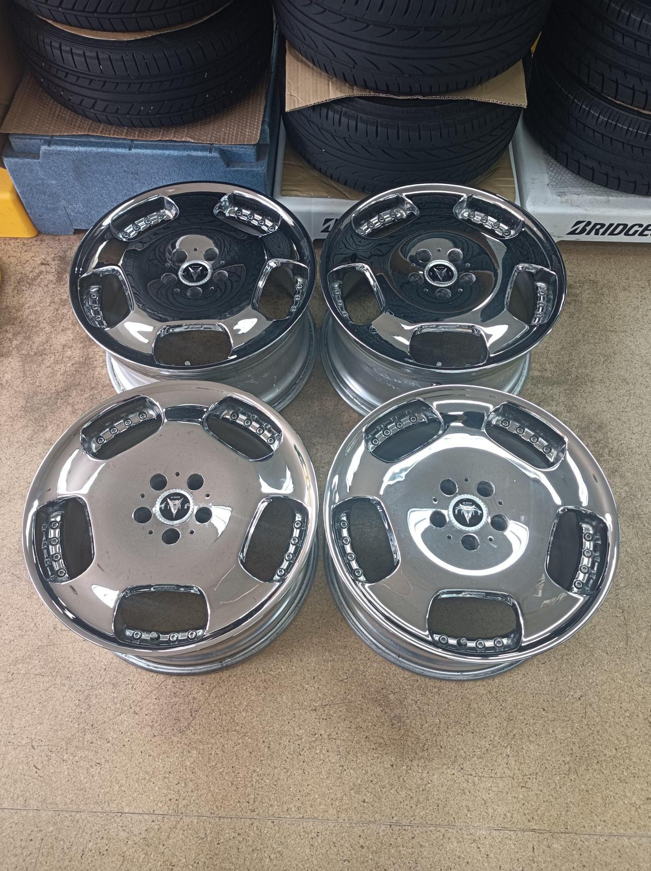 WORK RYVER TOURING DT3 ※Rディスク | カー用品 アルミホイール 19インチホイールを通販で購入する | 中古カー ...