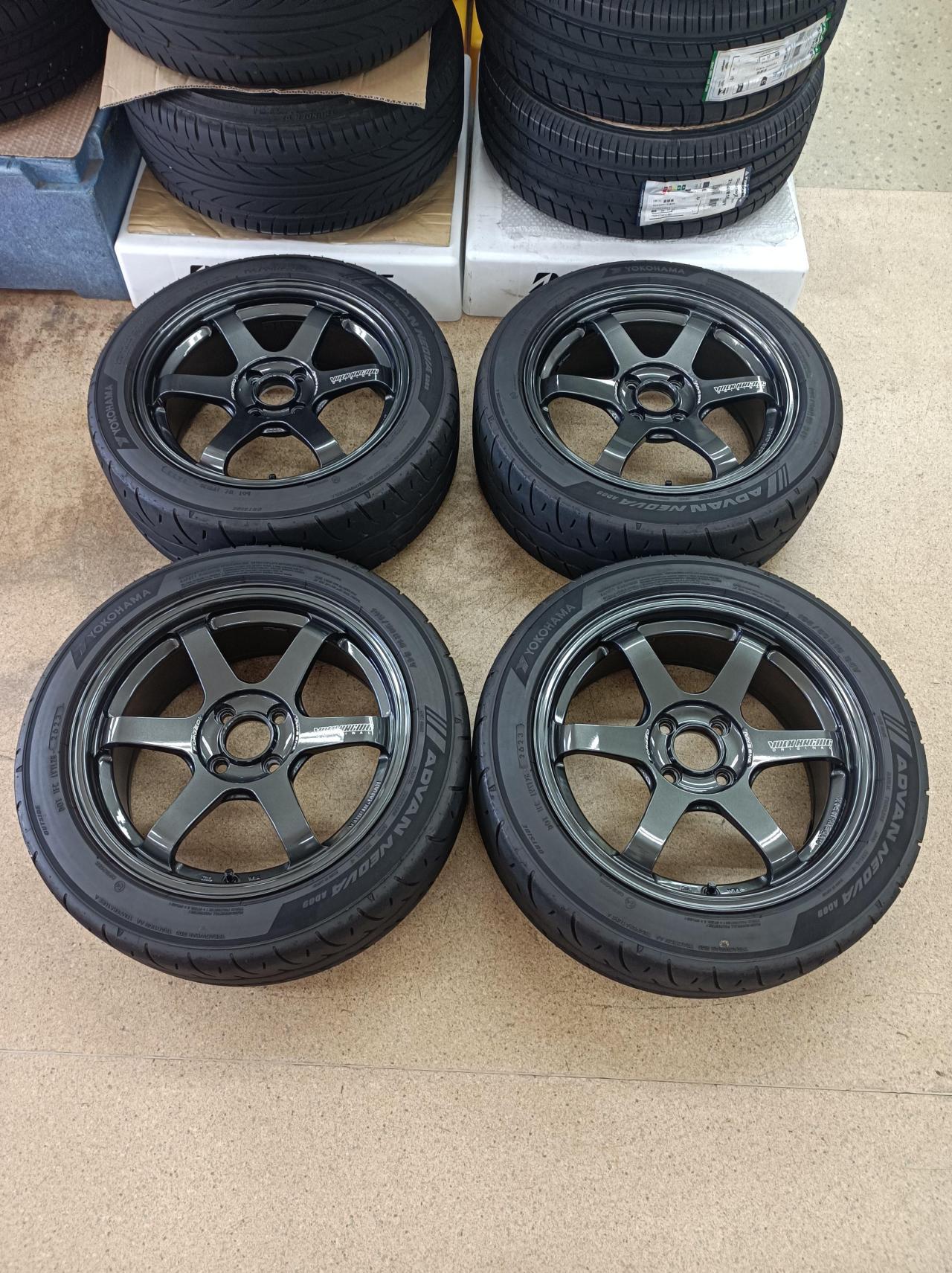 RAYS VOLK RACING TE37 SONIC + YOKOHAMA ADVAN Neova AD09 84V | カー用品 タイヤ ...