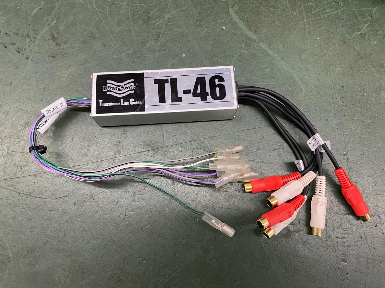 Best-Sonic(ビートソニック) トランスデューサーラインケーブル TL-46 | カー用品 カーAVアクセサリー オーディオカプラー・ケーブル類を通販で購入する | 中古カー＆バイク用 ...