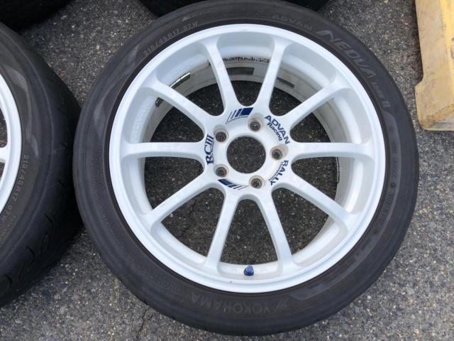 YOKOHAMA(ヨコハマ) ADVAN Racing(アドバンレーシング) RC3 ホワイト + YOKOHAMA(ヨコハマ) ADVAN ...