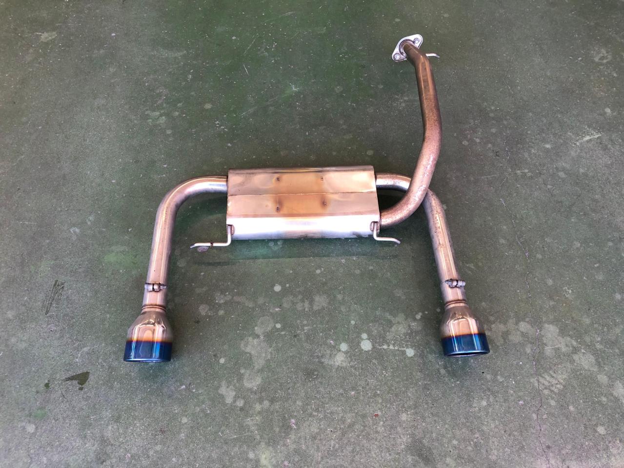 TAKE OFF CROSS STAGE マフラー【LA400K/LA400A コペン】 | カー用品 吸気・排気系 マフラーを通販で購入する | 中古カー＆バイク用品の販売ならアップガレージ