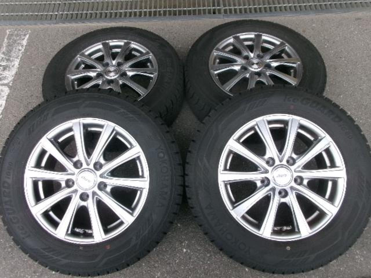 RX2407-320S BADX D.O.S. SE-10 + YOKOHAMA iceGUARD iG60 4本セット | カー用品 スタッドレスタイヤホイールセット 15インチスタッドレス ...