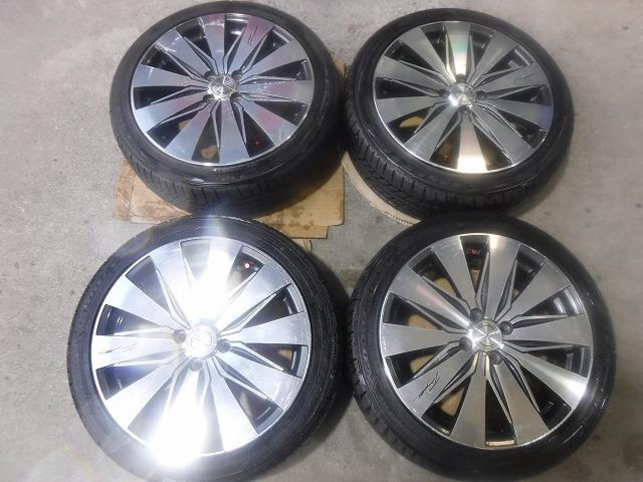 2【BADX(バドックス)】632 LOXARNY(ロクサーニ) LOXARNY TEMPEST W.VISION + 【GOODYEAR】LS EXE | カー用品 タイヤホイールセット ...