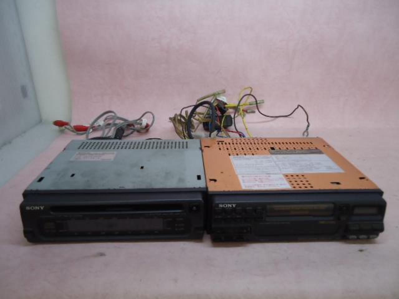 【ワケアリ】SONY CDX-U77Z + XR-U80Z | カー用品 ヘッドユニット CD+カセットを通販で購入する | 中古カー＆バイク用品の販売ならアップガレージ