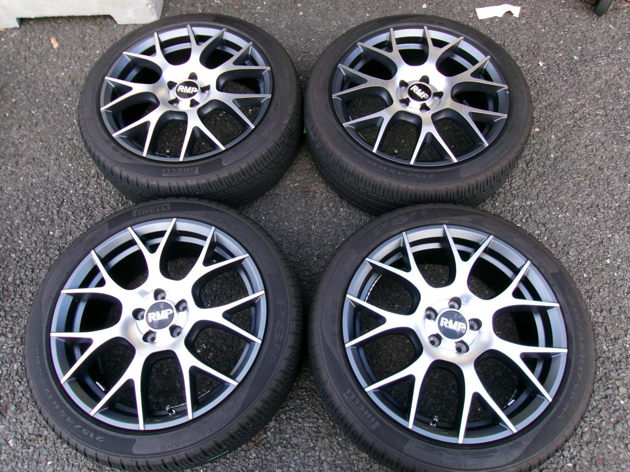 【その他】 MID RMP 027F+【PIRELLI】P8FS | カー用品 タイヤホイールセット 17インチタイヤホイールセットを通販で購入する | 中古カー＆バイク用品の販売ならアップガレージ