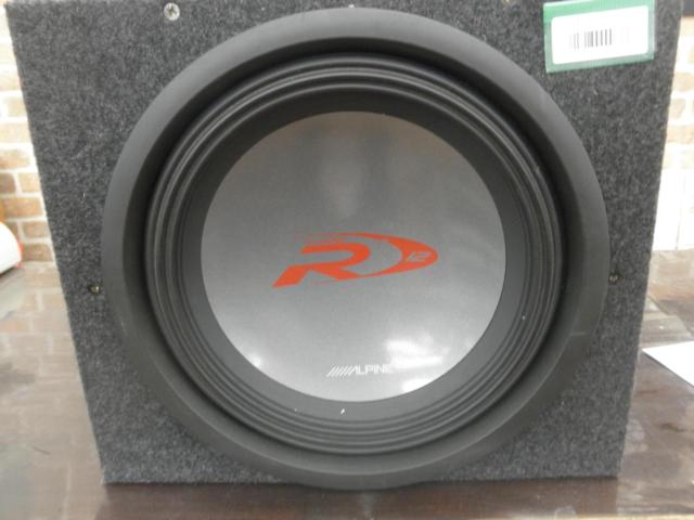 【ALPINE】SWR-1242D + BOX | カー用品 スピーカー サブウーハースピーカーBOX付を通販で購入する | 中古カー＆バイク ...