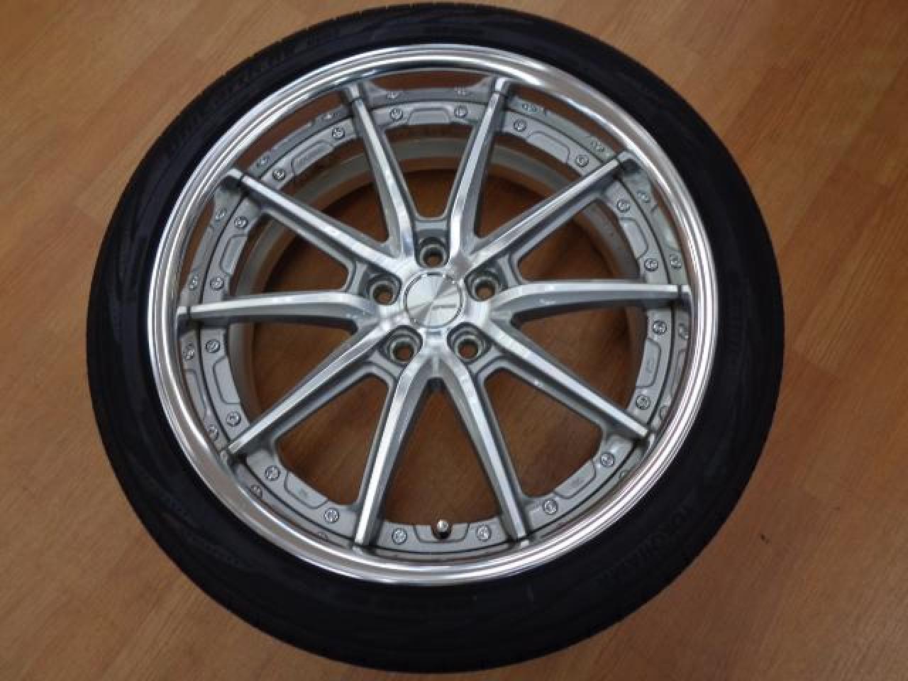 WORK(ワーク) LANVEC(ランベック) Lanvec LS10 + YOKOHAMA(ヨコハマ) BluEarth-RV RV-03 | カー用品 タイヤホイールセット 20インチ ...