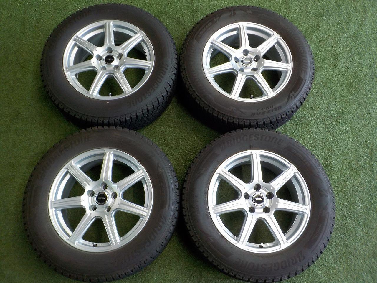 BRIDGESTONE TOPRUN 7本スポーク + BRIDGESTONE BLIZZAK DM-V3 | カー用品 スタッドレスタイヤホイールセット 17インチスタッドレスタイヤホイール ...
