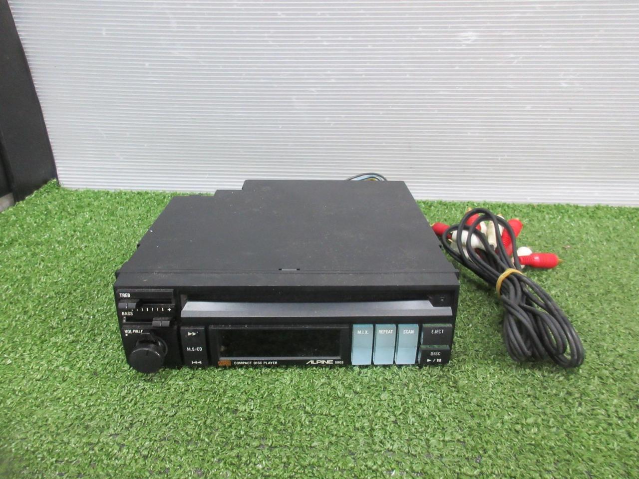 【ALPINE】5903 ※電源入りません | カー用品 ヘッドユニット CDチューナーを通販で購入する | 中古カー＆バイク用品の販売ならアップガレージ