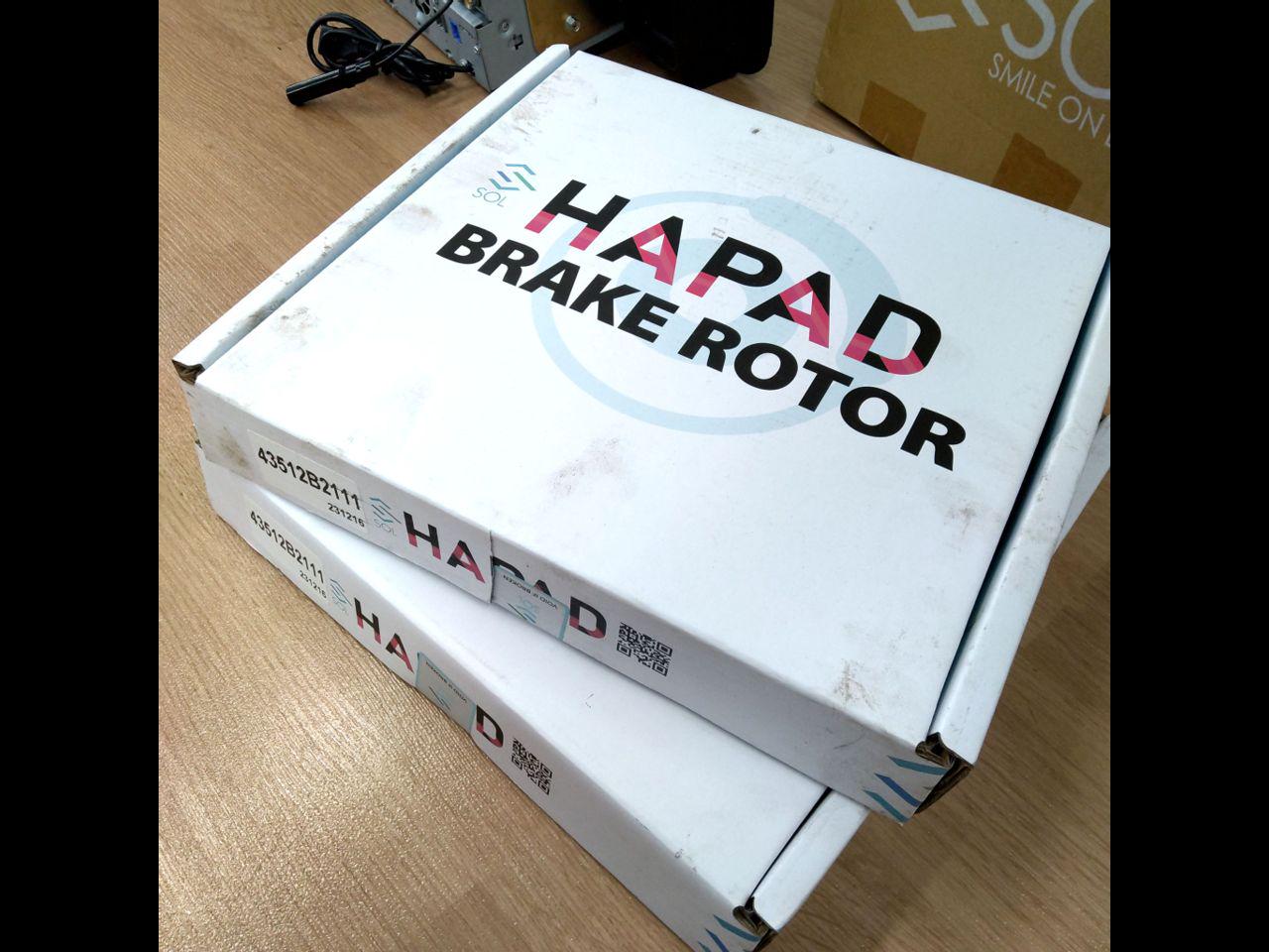 【SOL】HAPAD フロントブレーキローター (X07168) | カー用品 ブレーキ系 ローターを通販で購入する | 中古カー＆バイク用品の販売ならアップガレージ