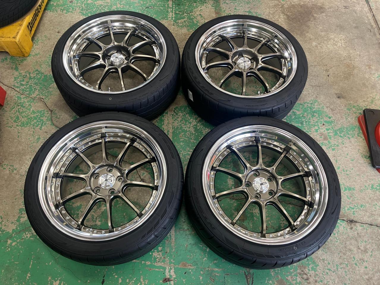 TANABE(タナベ) Professor SSR SP5 + NITTO(ニットー) NT555 G2 ★ローダウンサイズ★ | カー用品 タイヤホイールセット 20インチタイヤホイール ...