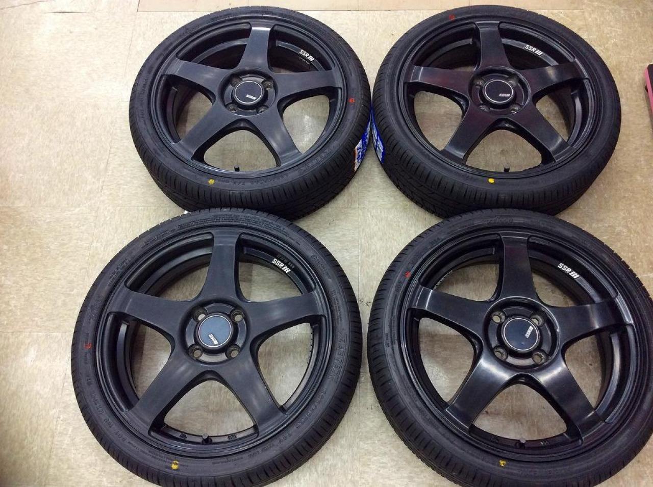 TANABE(タナベ) GT(ジーティー) SSR V01 + ZEETEX(ジーテックス) ZT1000 165/45R16 ★タイヤは新品 ...