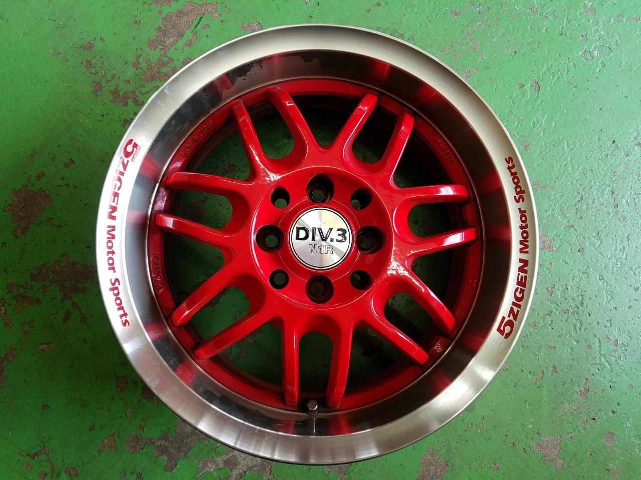 5ZIGEN N1R BECKETTS DIV.3 ホイールのみ2本セット | 中古品 | アップガレージ 千葉成田店 | カー用品 アルミ ...