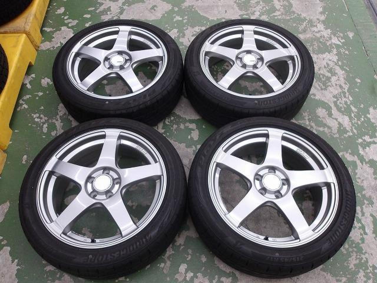 TANABE(タナベ) GT(ジーティー) SSR V01 + BRIDGESTONE(ブリヂストン) Playz PXⅡ | カー用品 ...