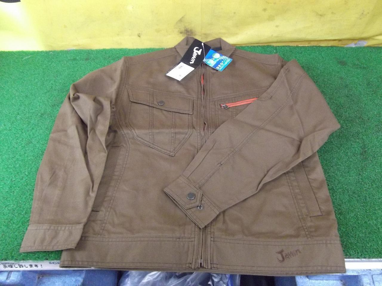 【WG】 値下げしました!Jawin No.55900 長袖ジャンパー 134キャメル L | 総合リユース 作業服 ジャンパー、ブルゾンを通販で購入する | 中古カー＆バイク用品の販売なら ...