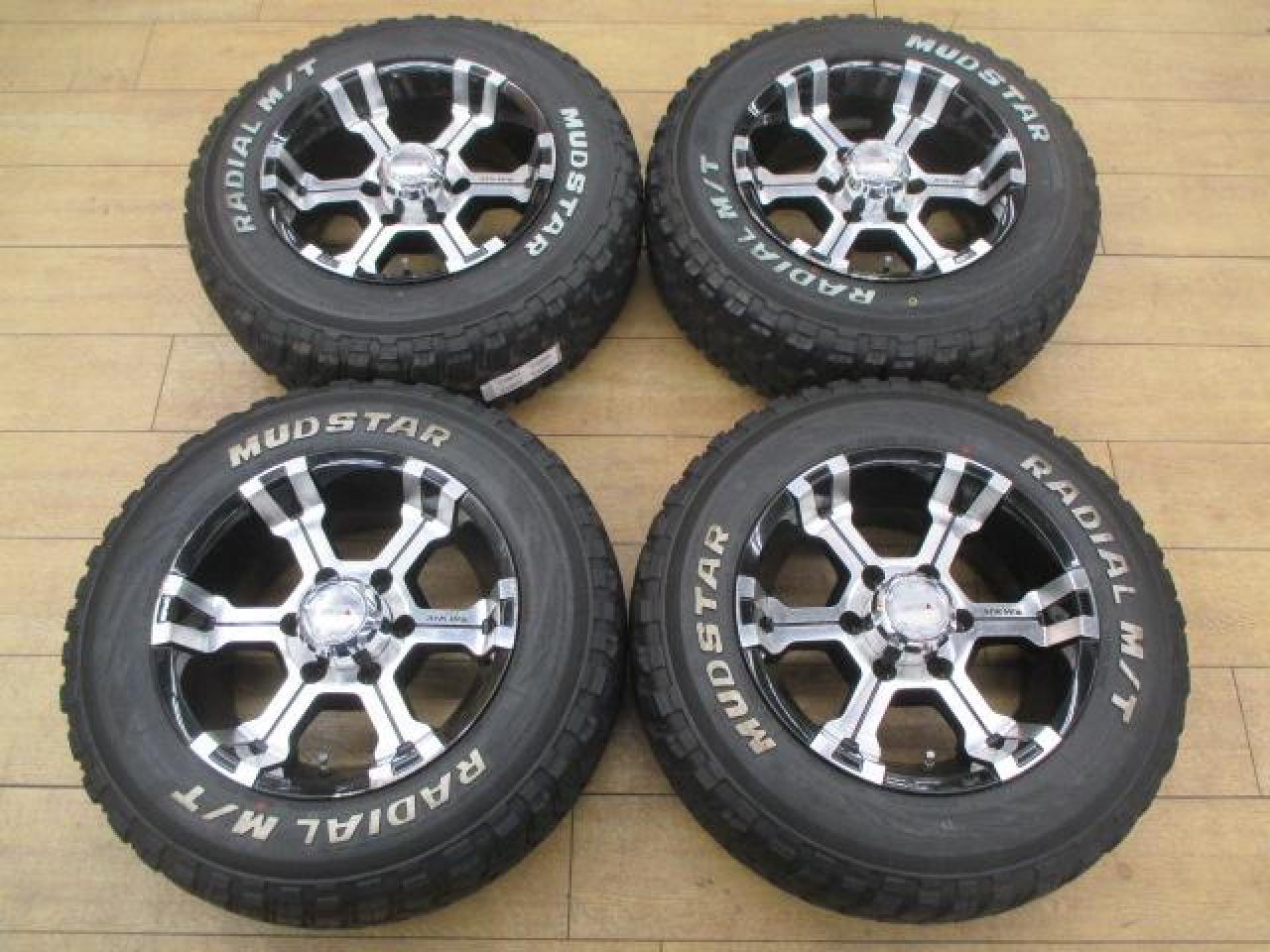 TRISTAR INTERNATIONAL MKW MK-36 + MUD STAR RADIAL M/T(2020年製x2本、2021年製x2本) | カー用品 タイヤホイールセット 16 ...
