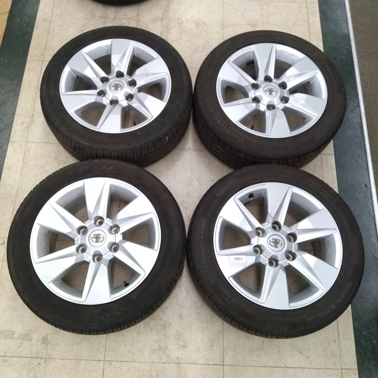 トヨタ純正(TOYOTA) 150系 後期プラド純正ホイール + 【ANNAITE】AN606 + TOYO(トーヨー) TOYO SD-7 ...