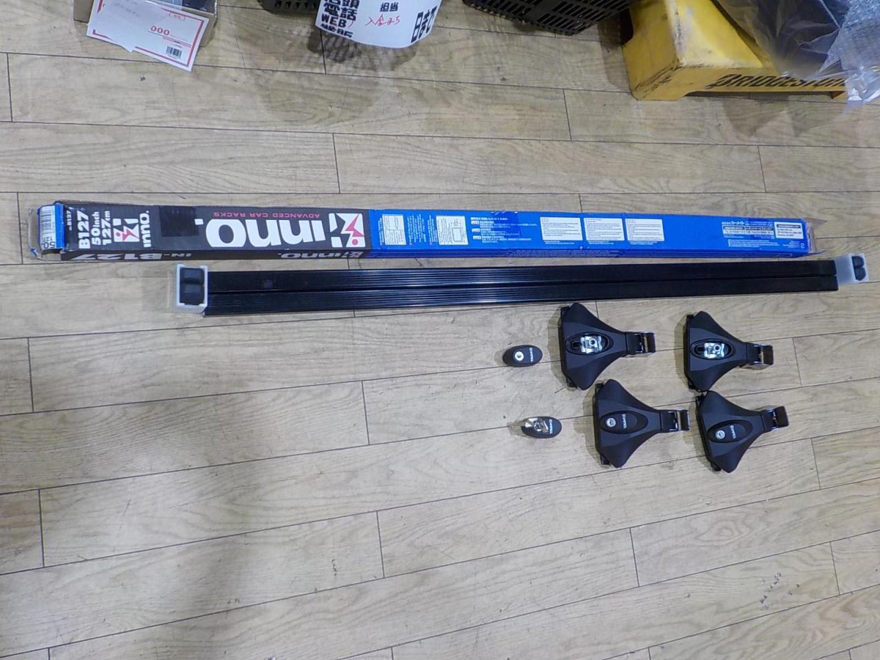 【値下げしました】INNO システムベースキャリア INLDK+INB127 エブリィワゴン/エブリィバン DA64 標準ルーフ用 | カー用品 キャリアを通販で購入する | 中古カー＆バイク ...