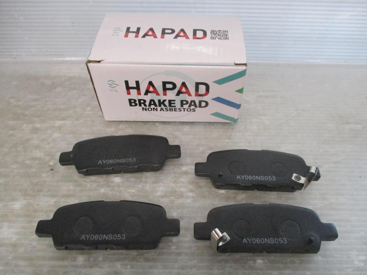 【未使用】ノーブランド SOL HAPAD ブレーキパッド セレナ/C26 リア用 | カー用品 ブレーキ系 ブレーキパッド・シューを通販で購入する | 中古カー＆バイク用品の販売ならアップガレージ