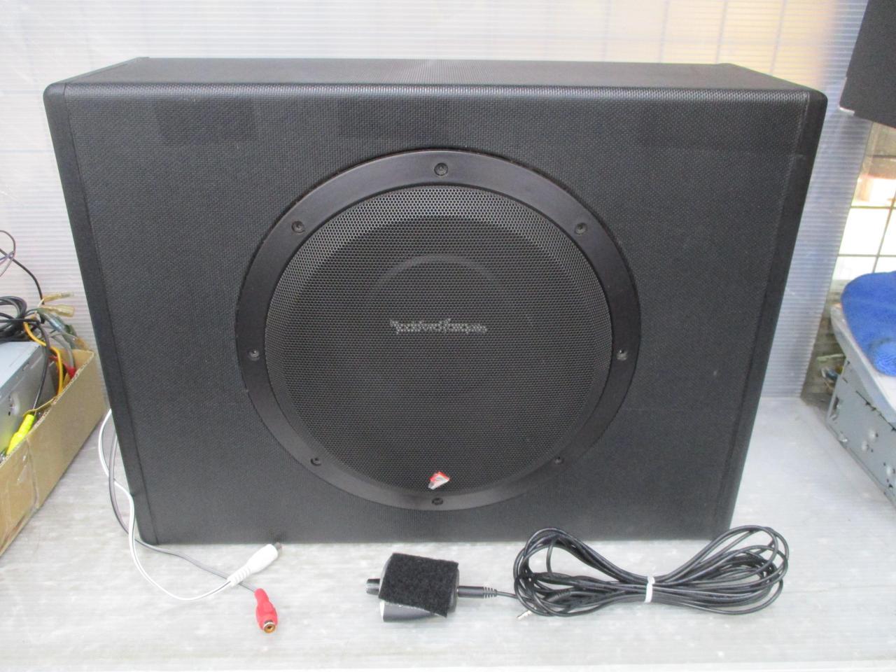 Rockford(ロックフォード) P300-10 10インチ パワードサブウーファー | 中古品 | アップガレージ 小田原東インター店 ...