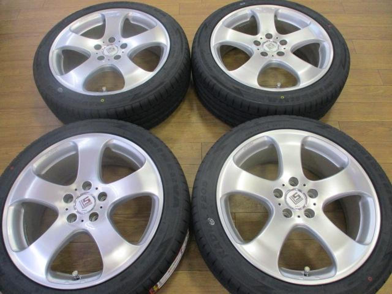 ★新品タイヤ付き!!★WORK LS 305 MONO+MINERVA F205(2024年製造) | カー用品 タイヤホイールセット 18 ...