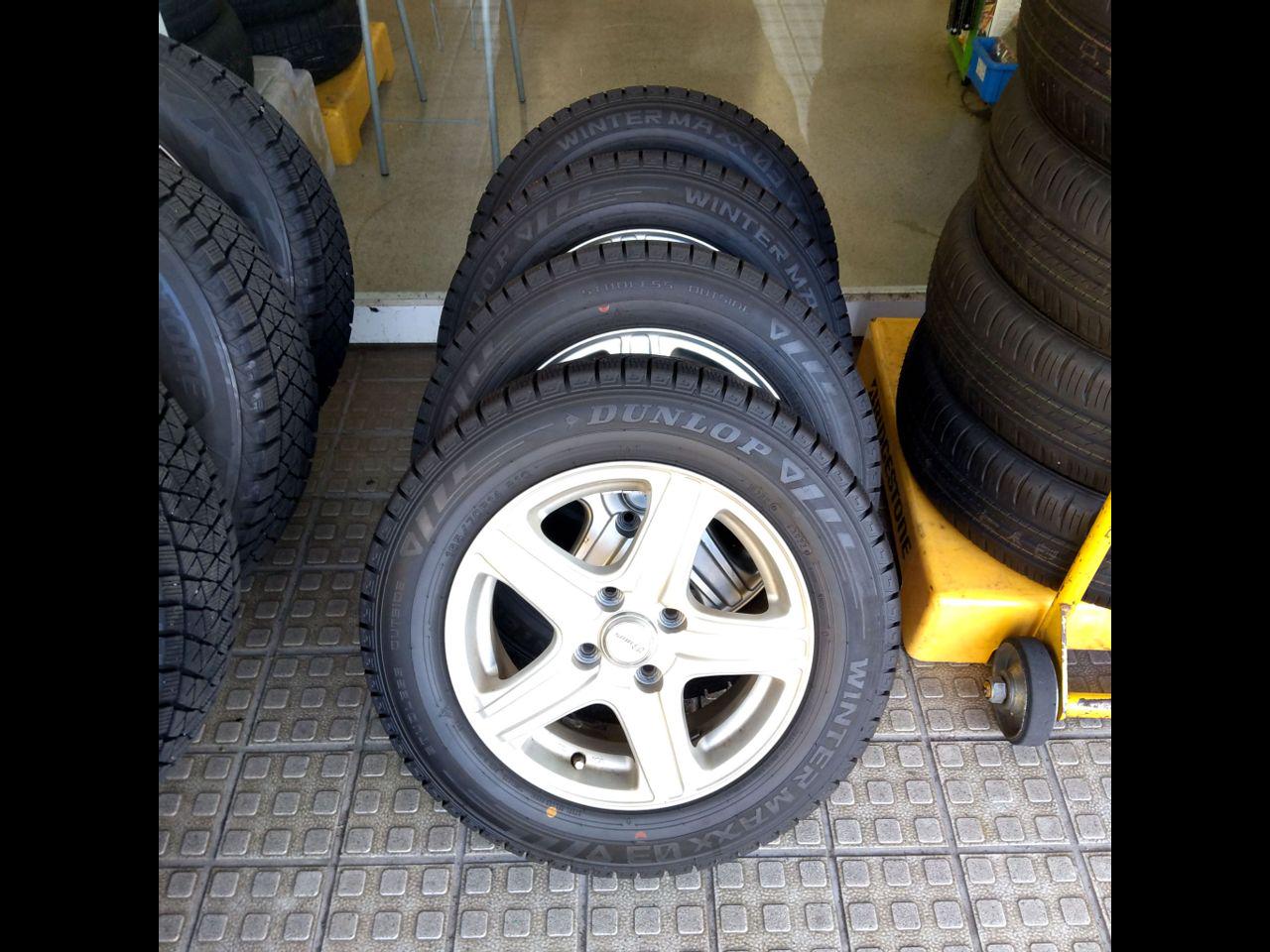 【TOPY】SIBILLA VK+【DUNLOP(ダンロップ)】WINTERMAXX WM03 | カー用品 スタッドレスタイヤホイールセット ...