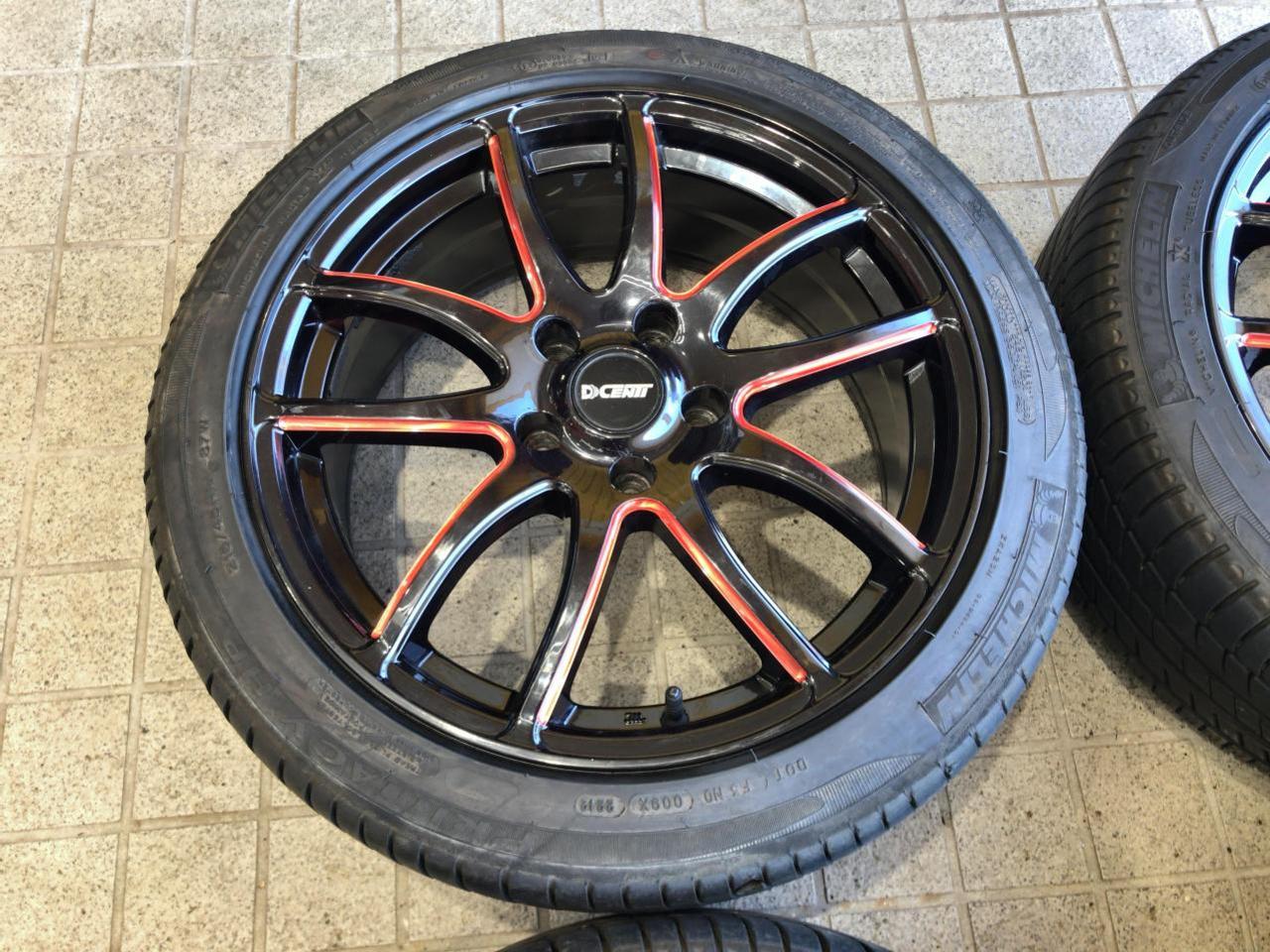 DCENTI STW10 + MICHELIN PRIMACY HP | カー用品 タイヤホイールセット 17インチタイヤホイールセットを通販 ...