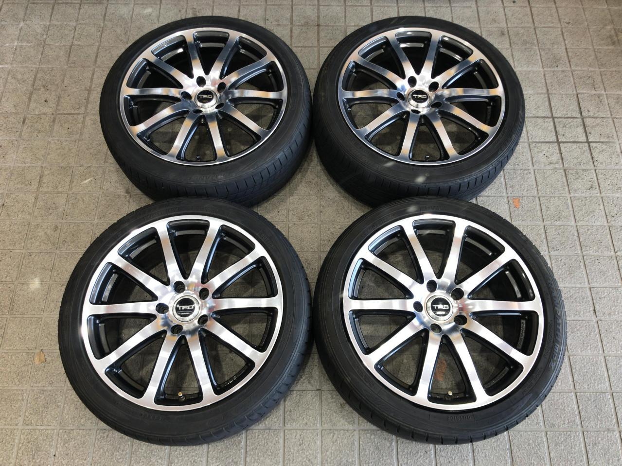 TRD ALUMINUM WHEEL TF2 + TOYO TRANPATH mpz + DUNLOP LEMANSV | 中古品 | アップ ...