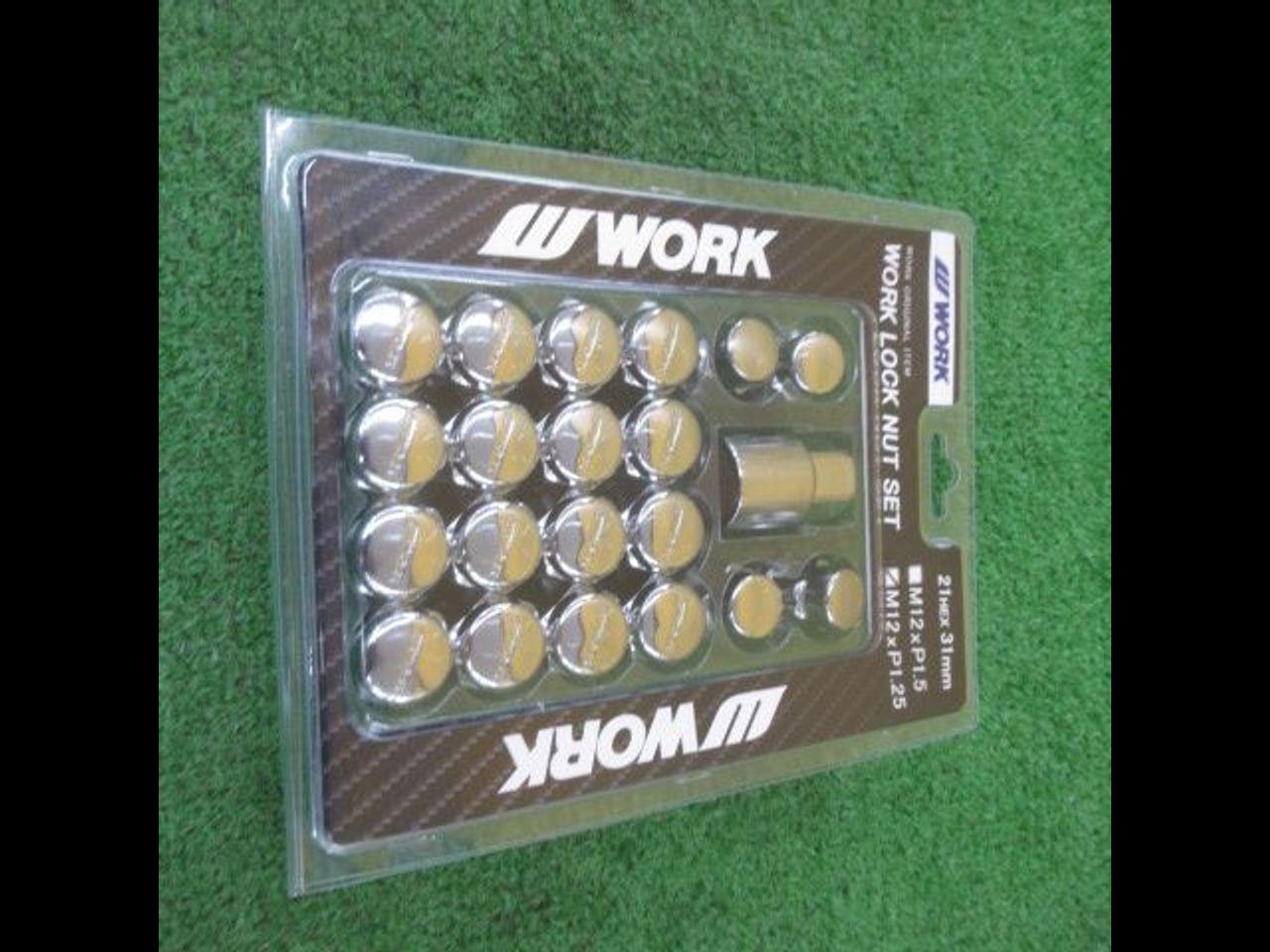 WORK LOCK NUT SET | カー用品 タイヤホイール関連 取付ナットを通販で購入する | 中古カー＆バイク用品の販売ならアップガレージ