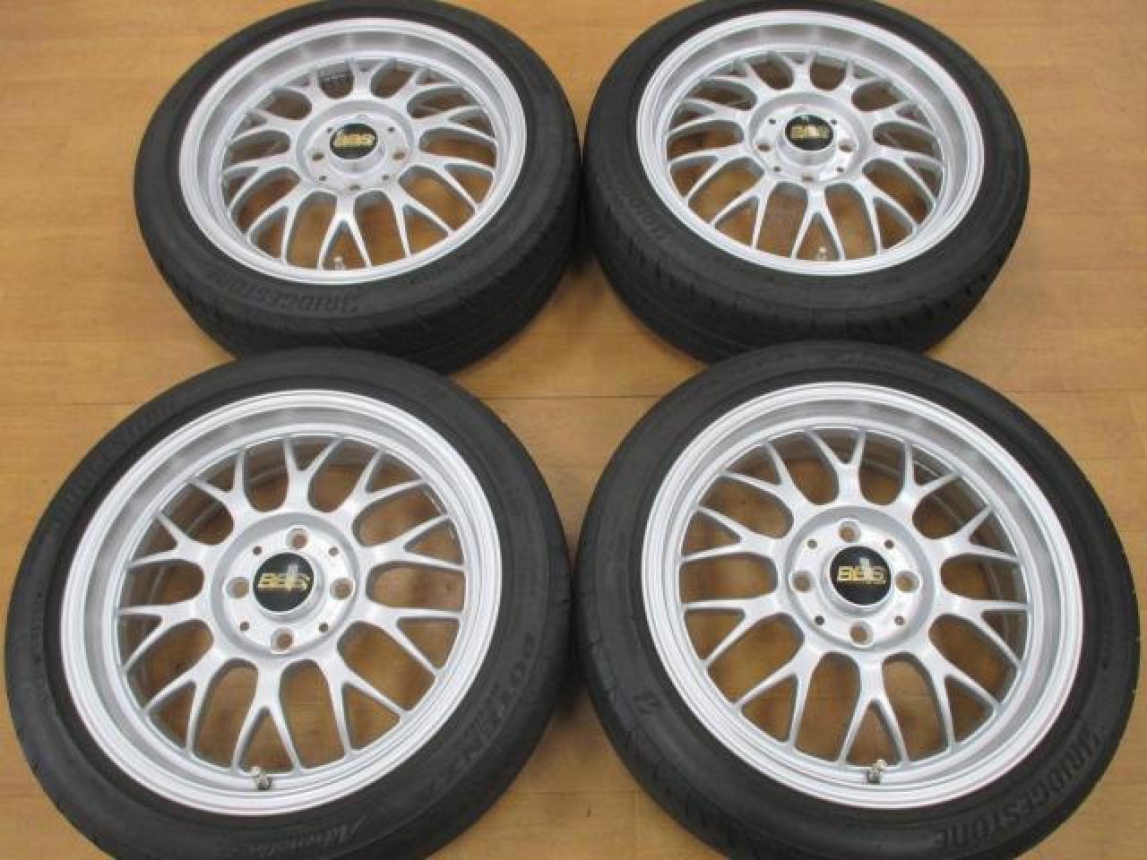 ★値下げしました!!★ BBS(ビービーエス) RG-F RG397 + BRIDGESTONE POTENZA RE004(2021年製造) | カー用品 タイヤホイールセット 15インチ ...