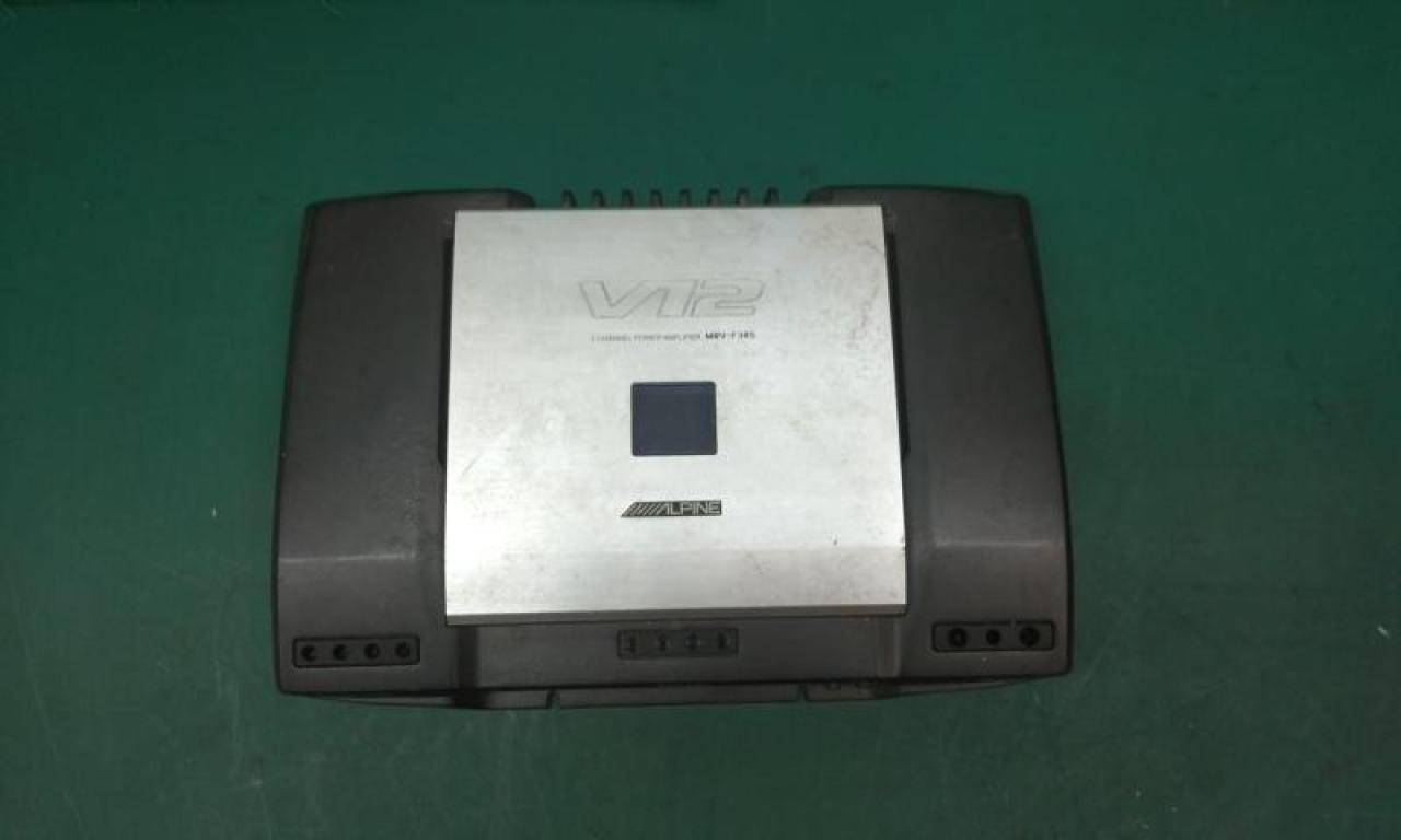 ALPINE MRV-F345 4chパワーアンプ | カー用品 アンプを通販で購入する | 中古カー＆バイク用品の販売ならアップガレージ