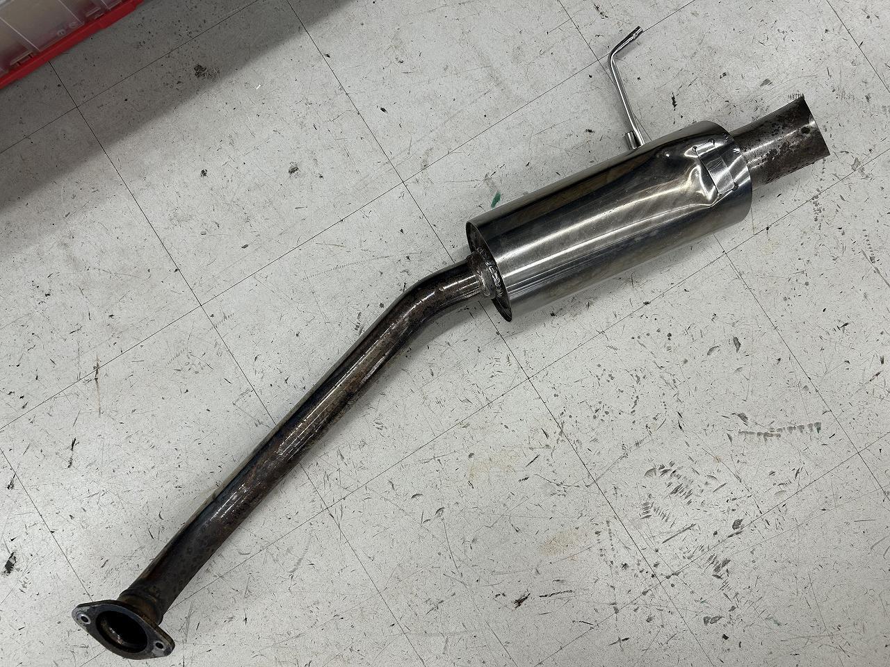 【J’s RACING】[C304-F3-50R] フィット(GE8) C304 SUS EXHAUST SYSTEM リアピース | カー ...