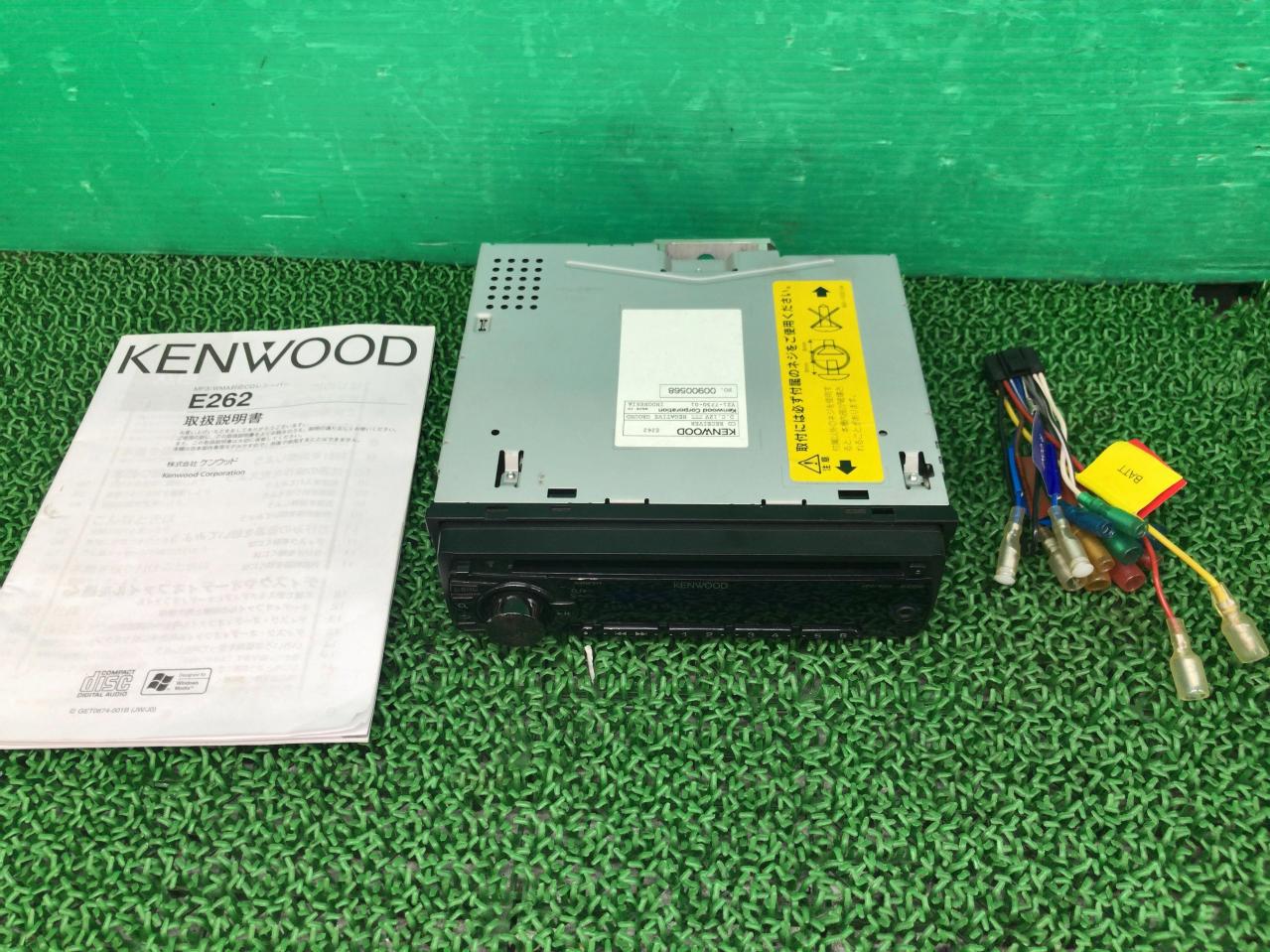 KENWOOD E262 | 中古品 | アップガレージ 茨城神栖店 | カー用品 ヘッドユニット USB/i-Podチューナーを通販で購入 ...